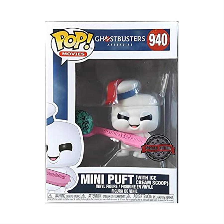 FUNKO POP GHOSTBUSTERS AFTERLIFE MINI PUFT (WITH ICE CREAM SCOOP ...