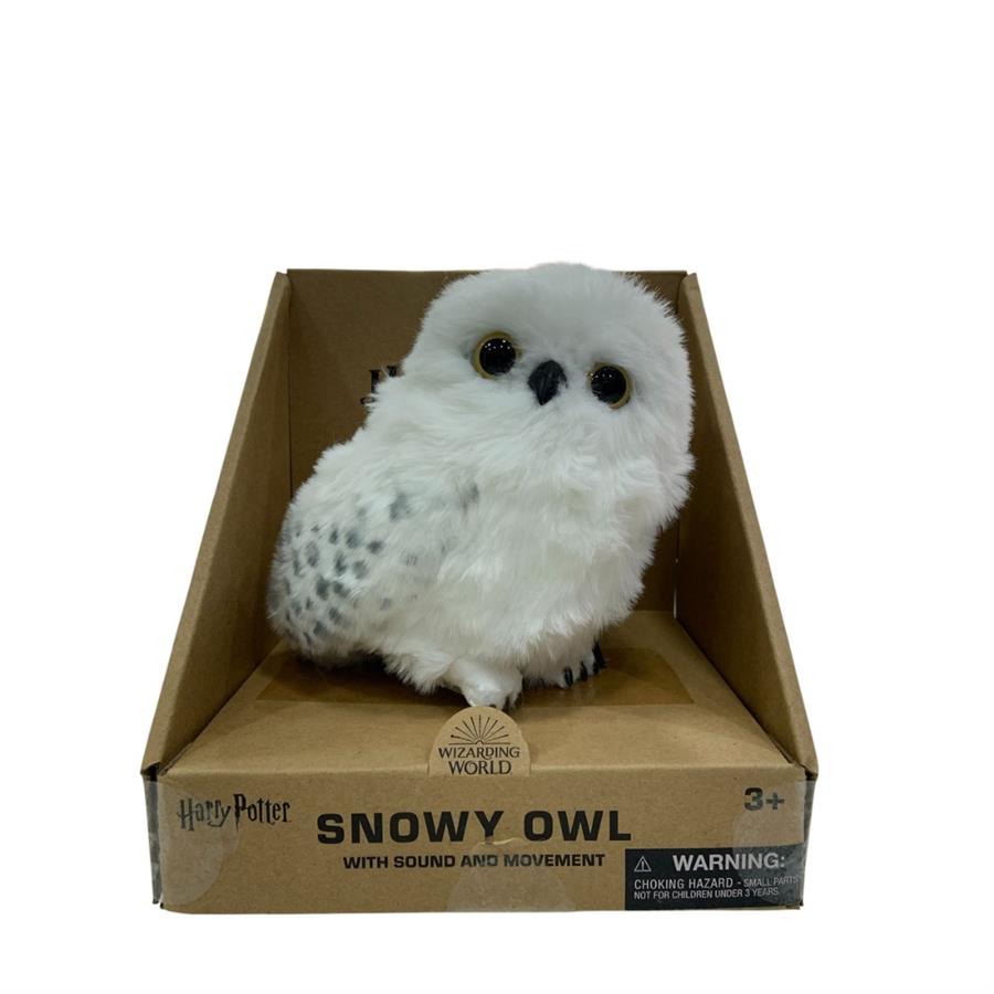 WIZARDING WORLD HARRY POTTER SNOWY OWL HEDWIG CON SONIDO Y MOVIMI