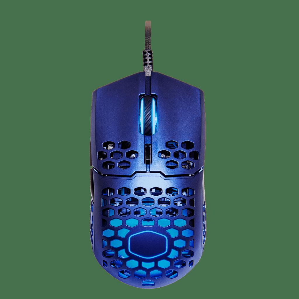 COOLER MASTER MOUSE GAMER MM711 AZUL METALICO